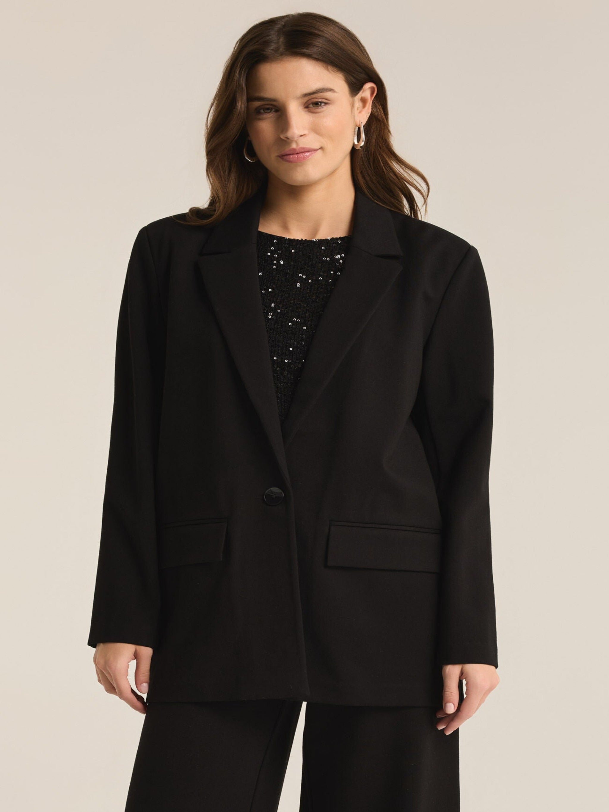 Z Supply Do It All Relaxed Blazer - Black – The English Rose Boutique