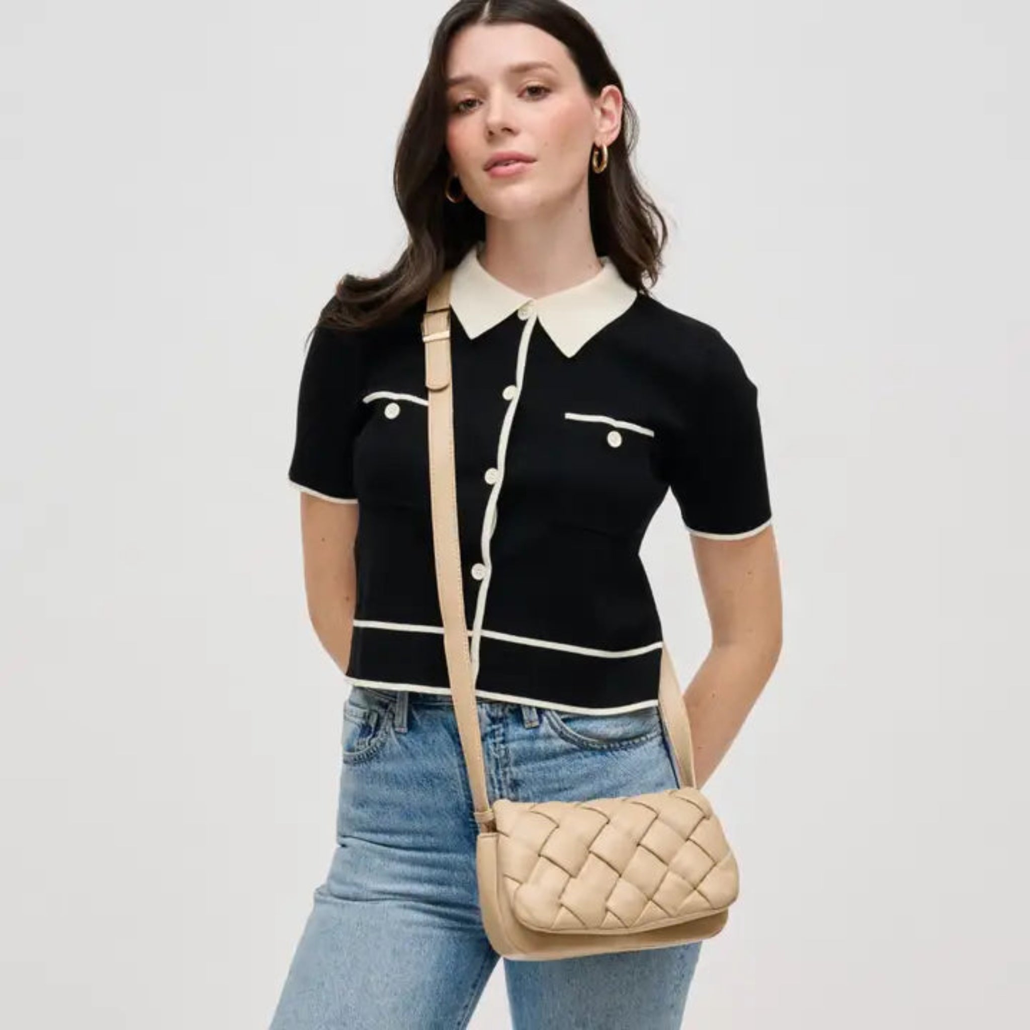 Daphne Crossbody Purse - Camel – The English Rose Boutique