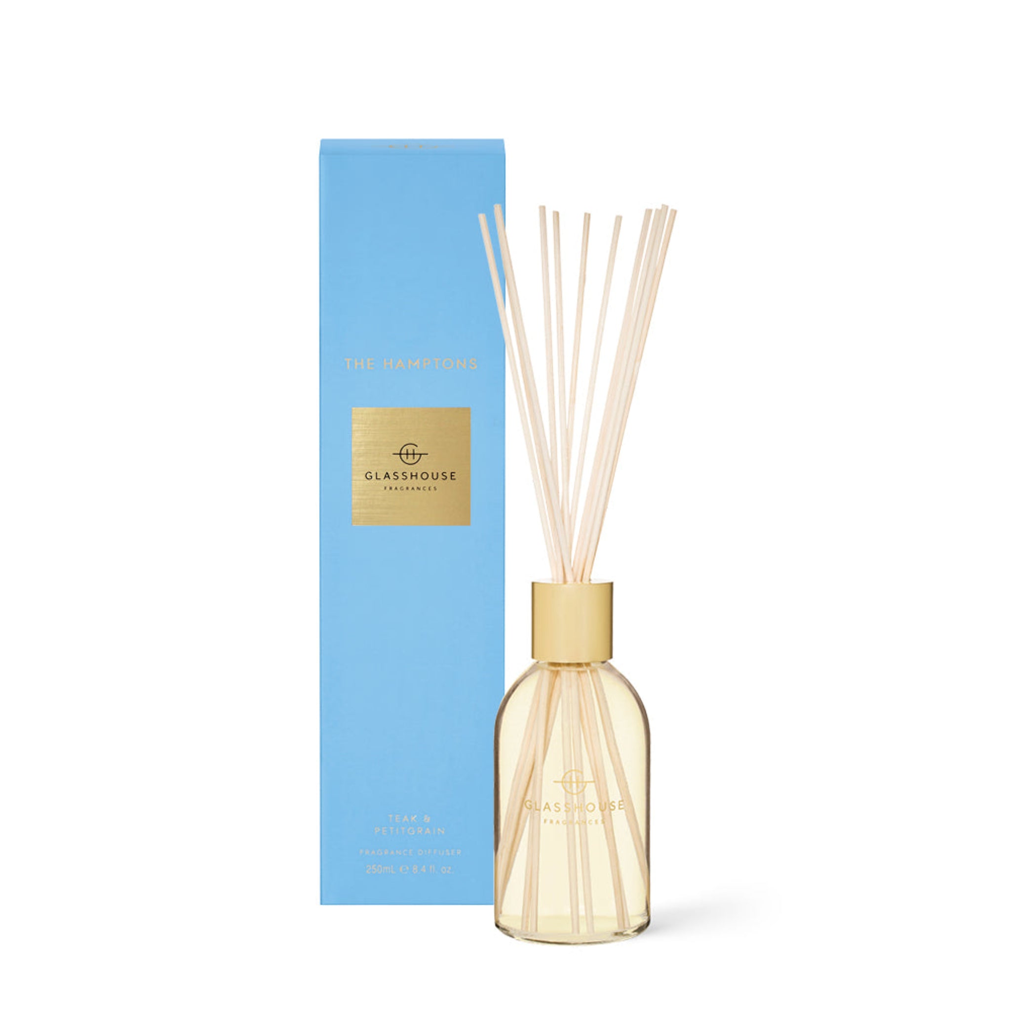 Glasshouse Fragrances 250ml Diffuser - The Hamptons – The English Rose ...